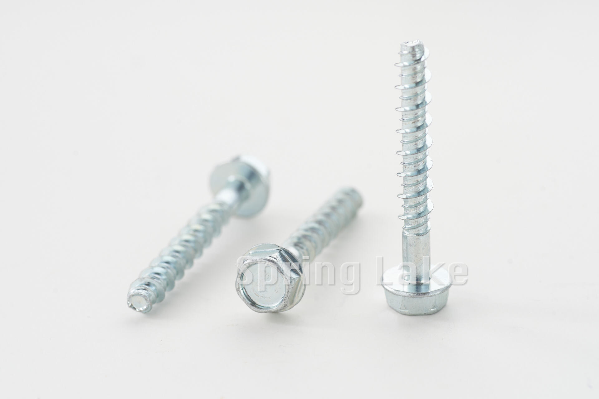 Indented hexagon head with collar hi lo thread screws - 春澤